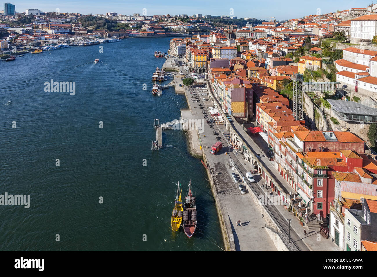 Oporto Ribeira Medieval Quarter High Resolution Stock Photography and ...