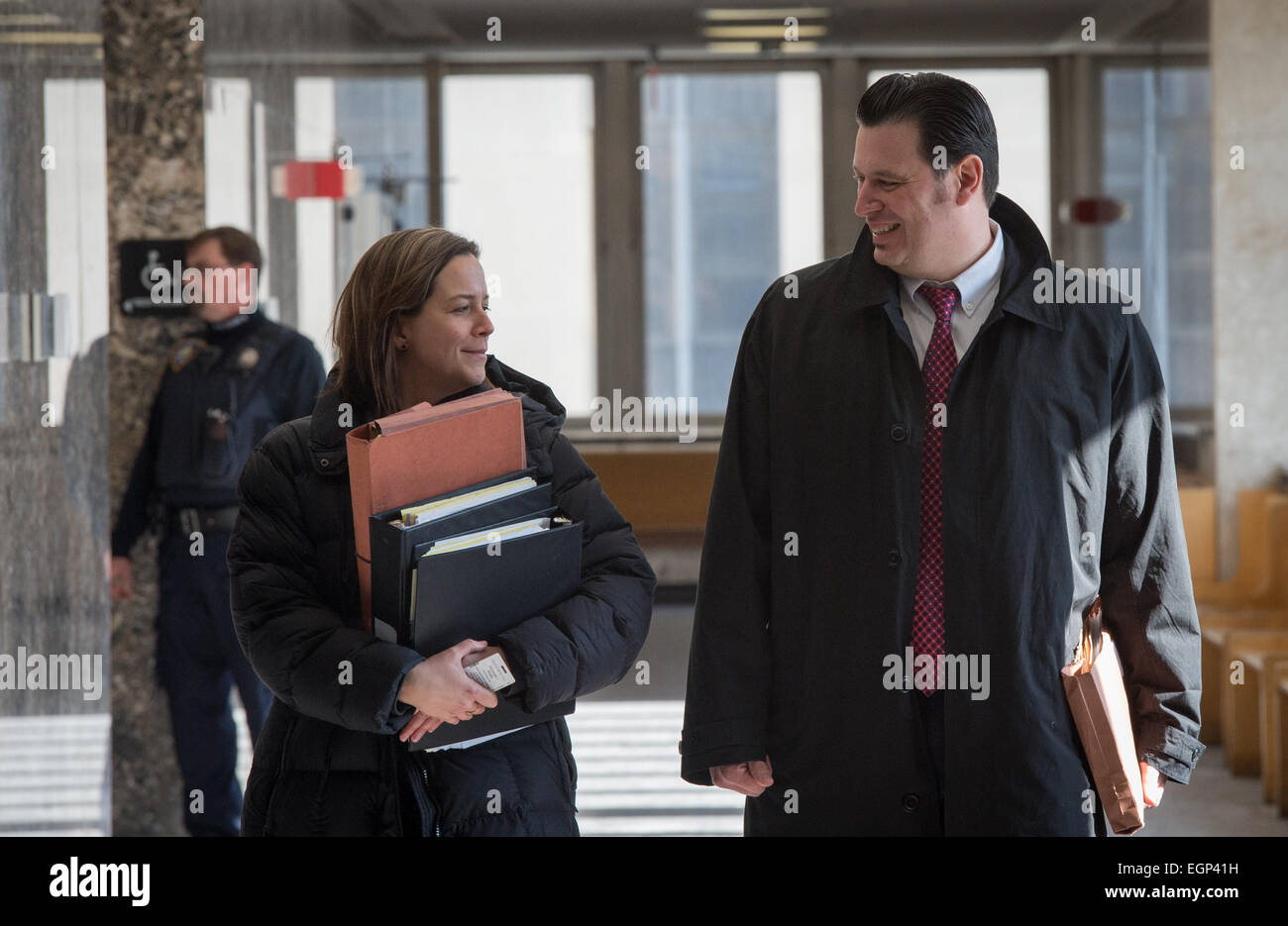 Manhattan New York Usa 27th Feb 2015 Assistant District Attorney