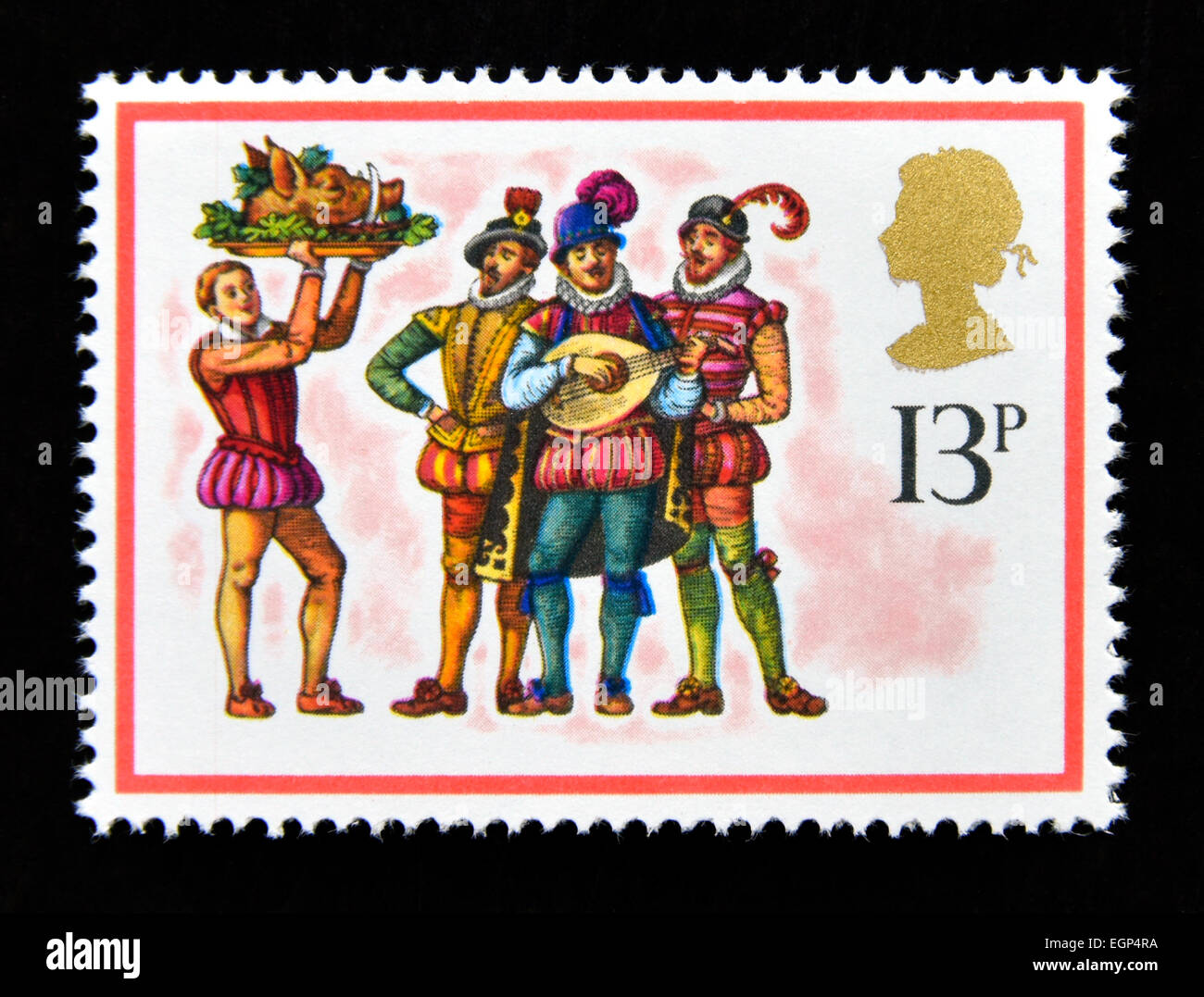 13p stamp hi-res stock photography and images - Alamy