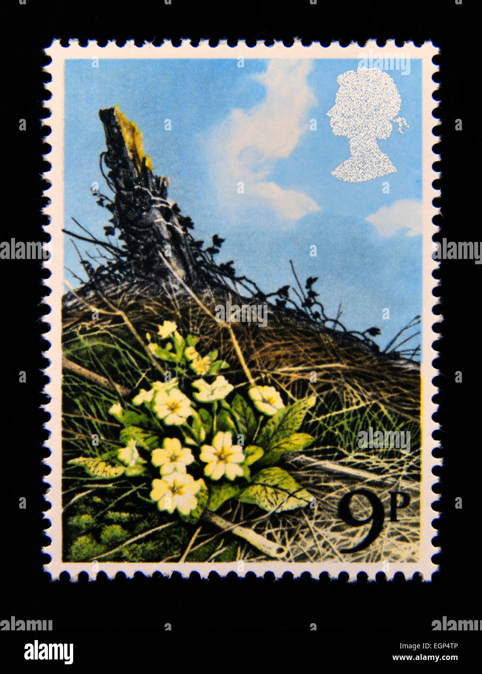 9p stamp hi-res stock photography and images - Alamy