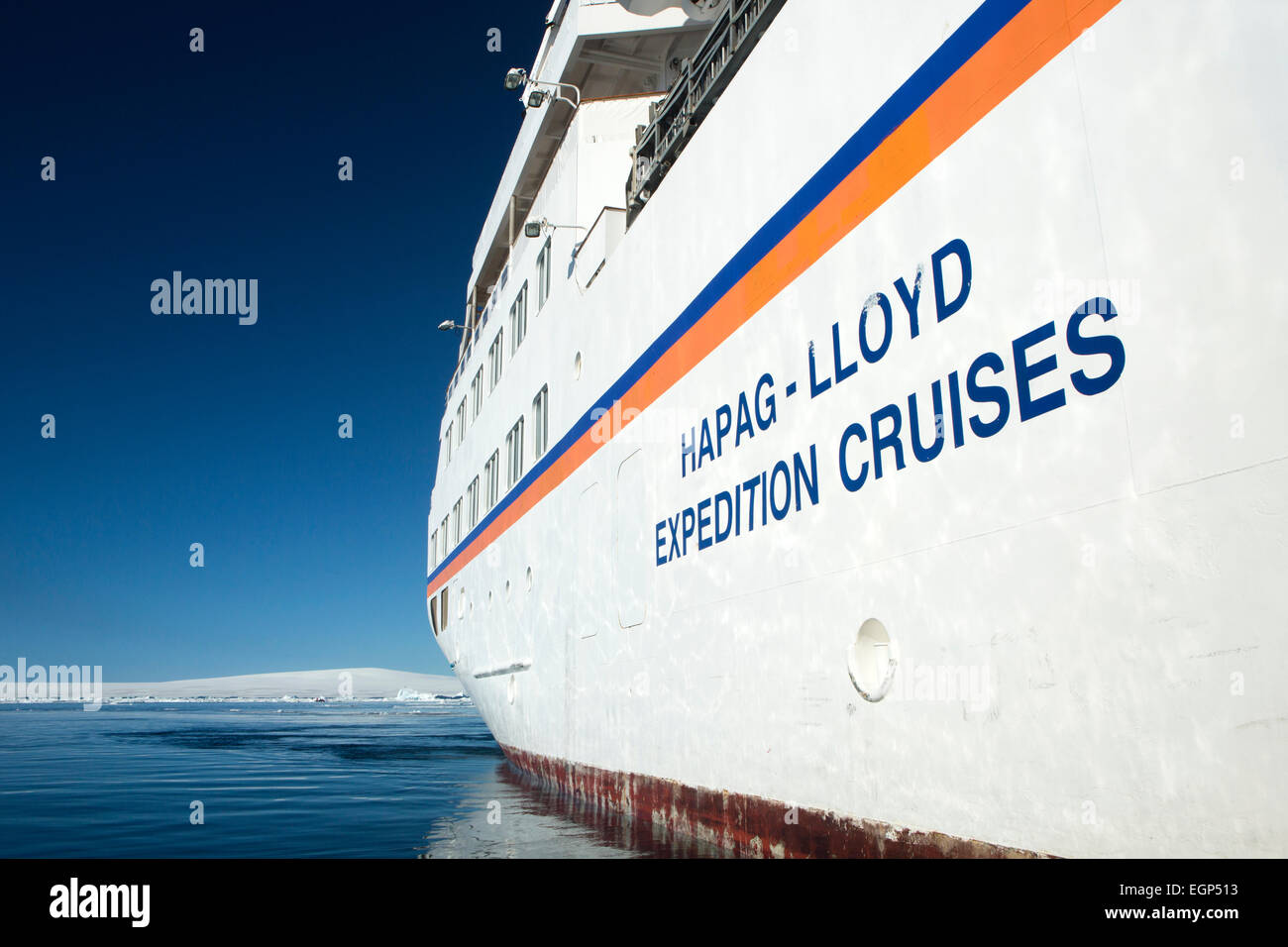 Antarctica, Weddell Sea, Hapag Lloyd expedition ship MS Hanseatic Stock Photo - Alamy