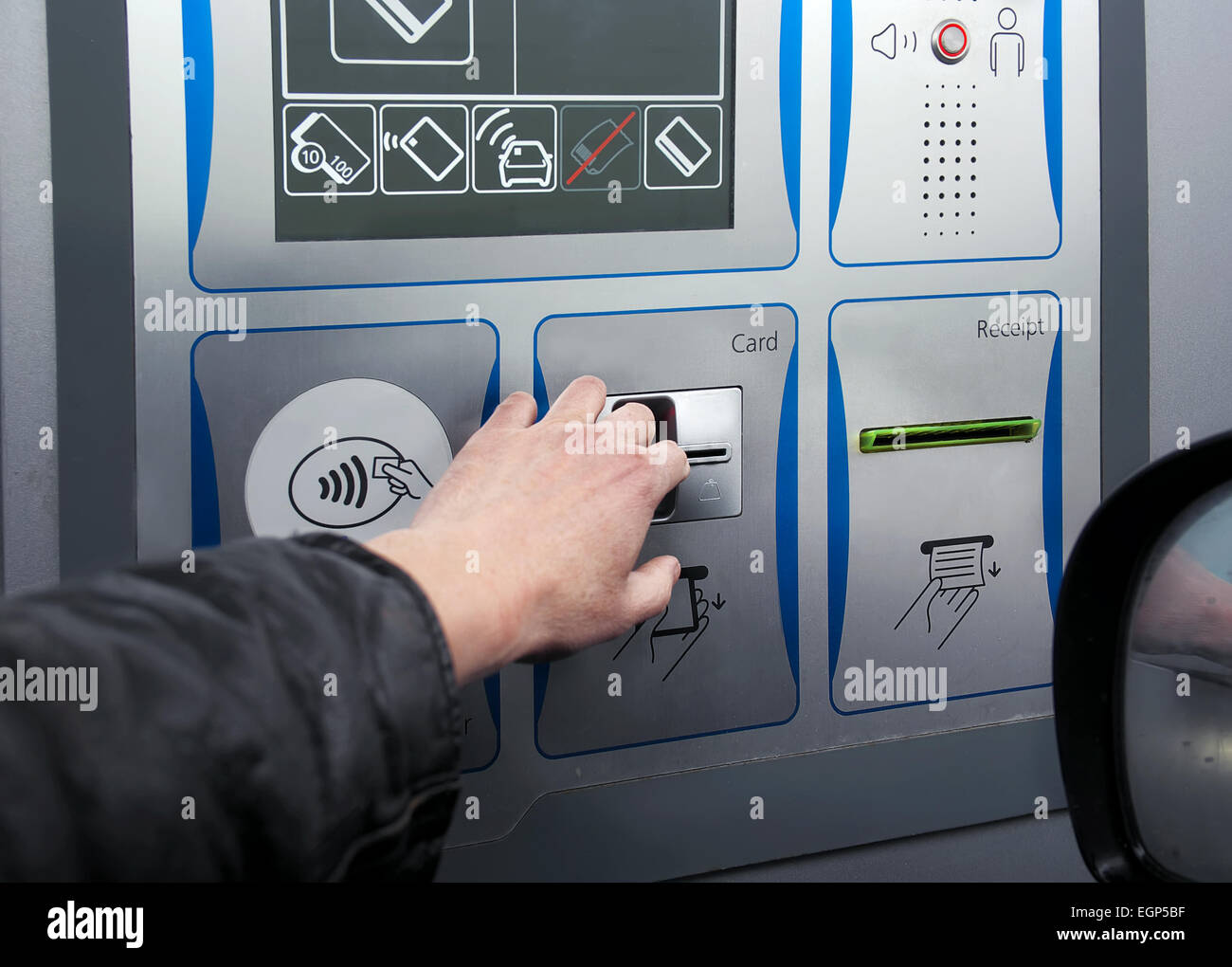 Paying Toll Road Stock Photo - Alamy