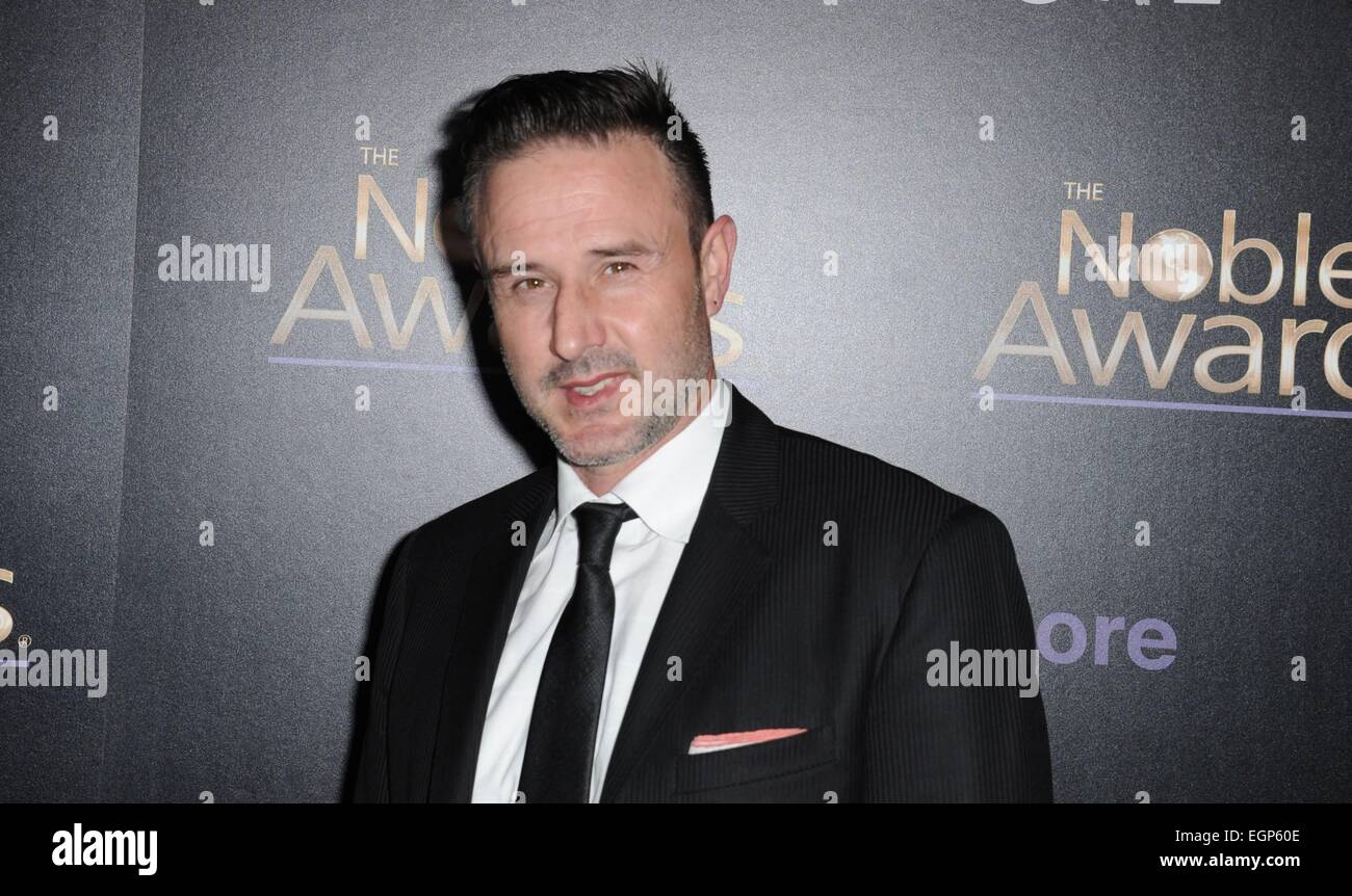 David Arquette at arrivals for The Noble Awards, The Beverly Hilton ...