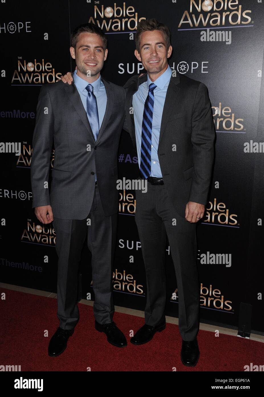 Beverly Hills, CA. 27th Feb, 2015. Cody Walker, Brother at arrivals for ...