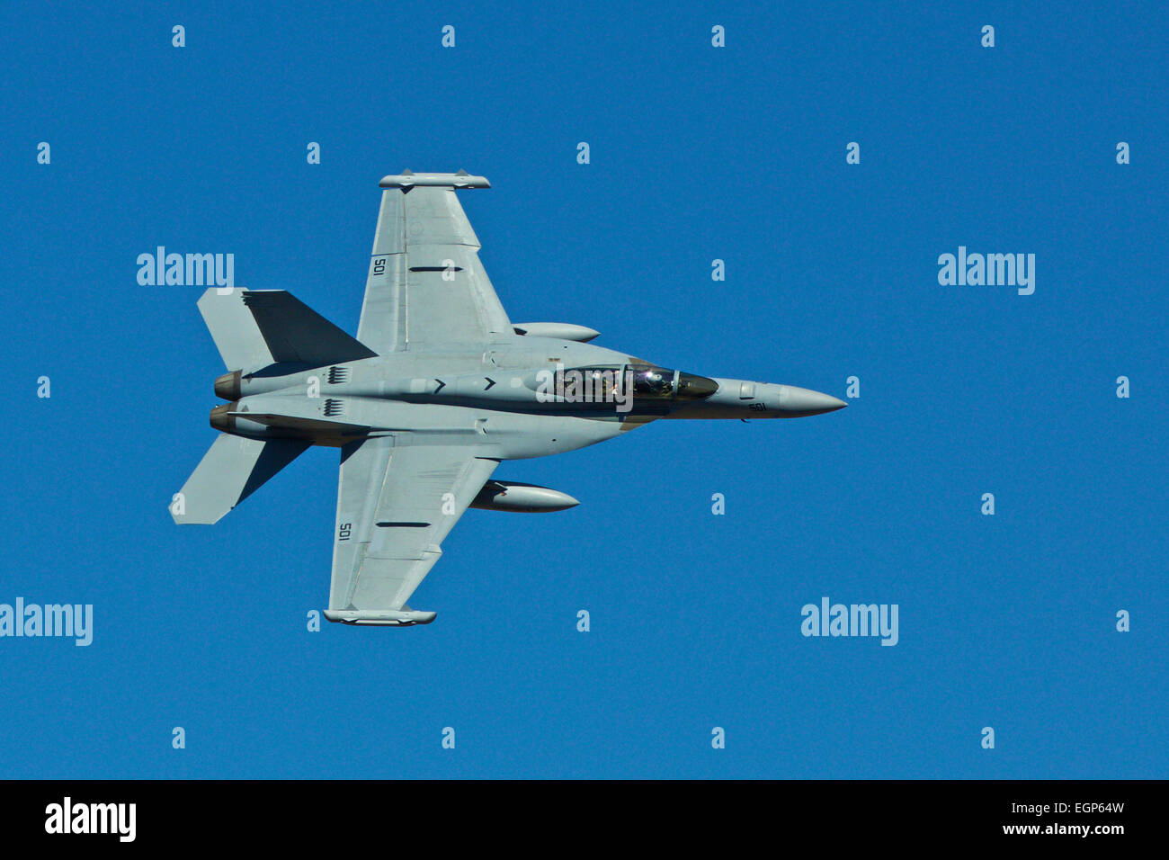 US Navy EA-18G Growler, Super Hornet Jet Fighter, VX-9 Squadron In The ...