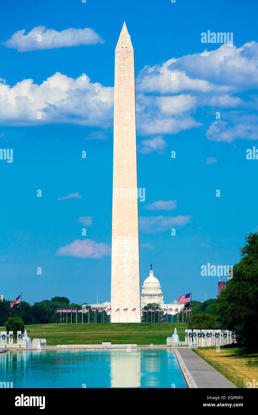 Washington monument reflecting pool hi-res stock photography and images ...