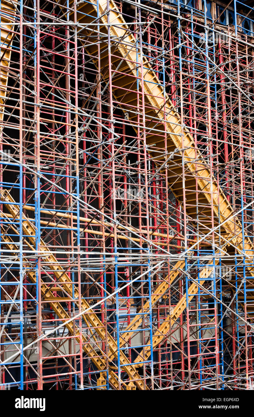 Scaffolding Patterns High Resolution Stock Photography and Images - Alamy