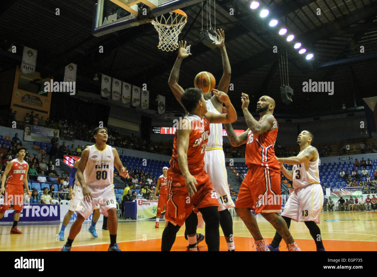 San Juan, Metro Manila, Philippines. 28th February, 2015. Marcus ...