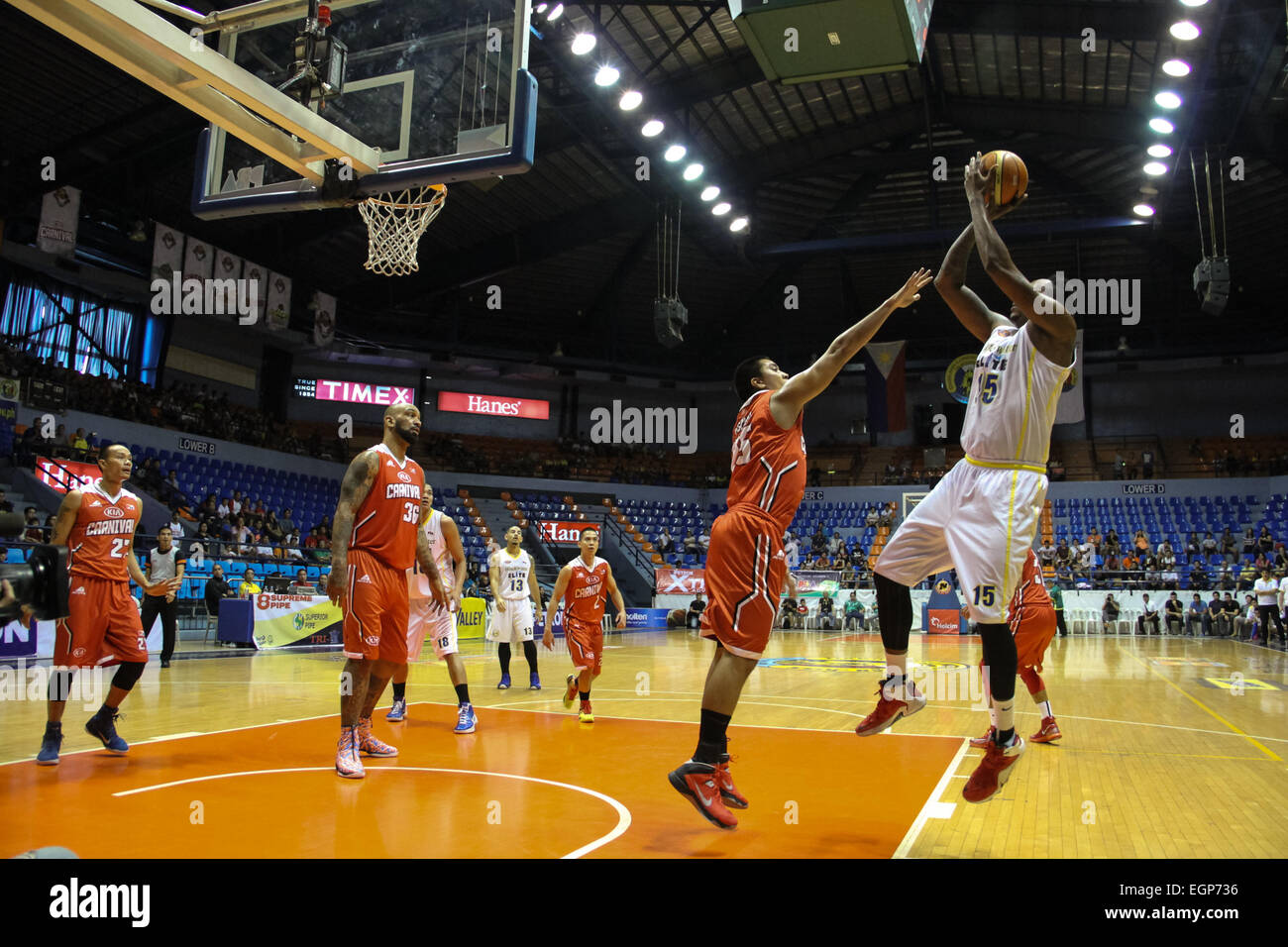 San Juan, Metro Manila, Philippines. 28th February, 2015. Team ...