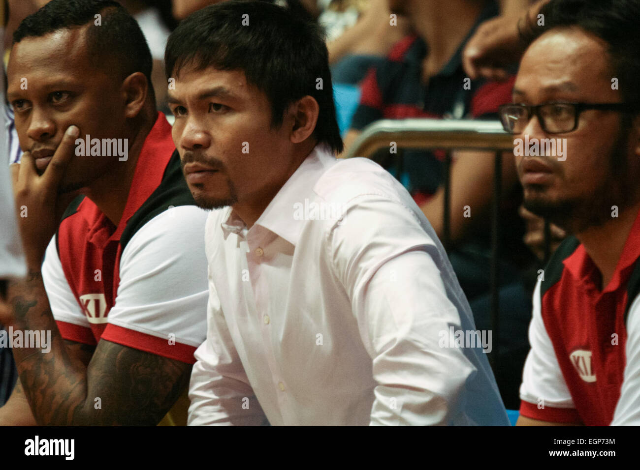 San Juan, Metro Manila, Philippines. 28th February, 2015. Team Kia ...