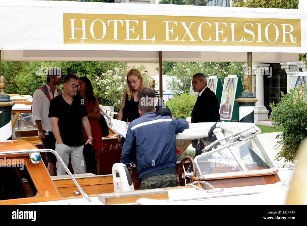 Tim Roth and wife Nikki Butler spotted arriving for The 71st Venice ...