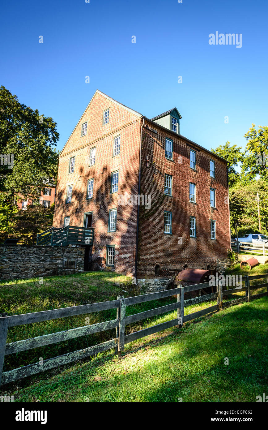 The Old Mill, Waterford, Virginia Stock Photo - Alamy