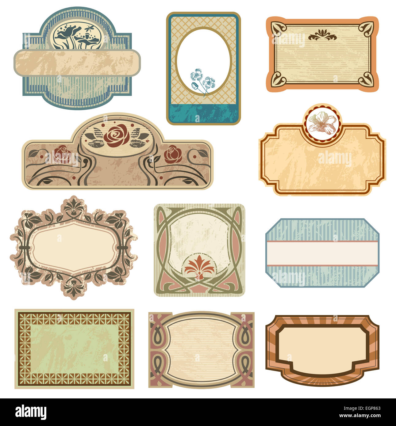 Vintage Label Template Free Download