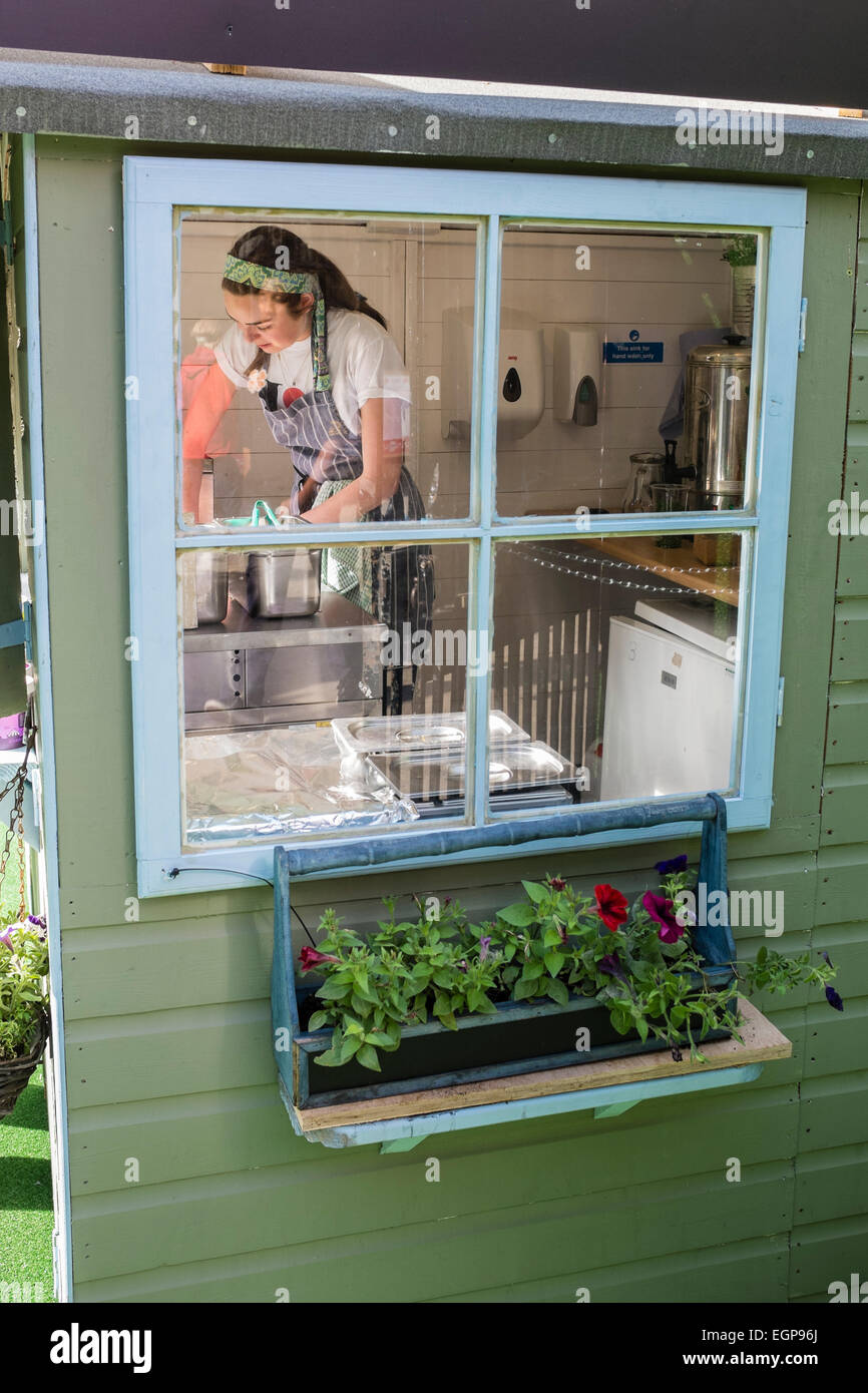 Mobile food stall shed hi-res stock photography and images - Alamy