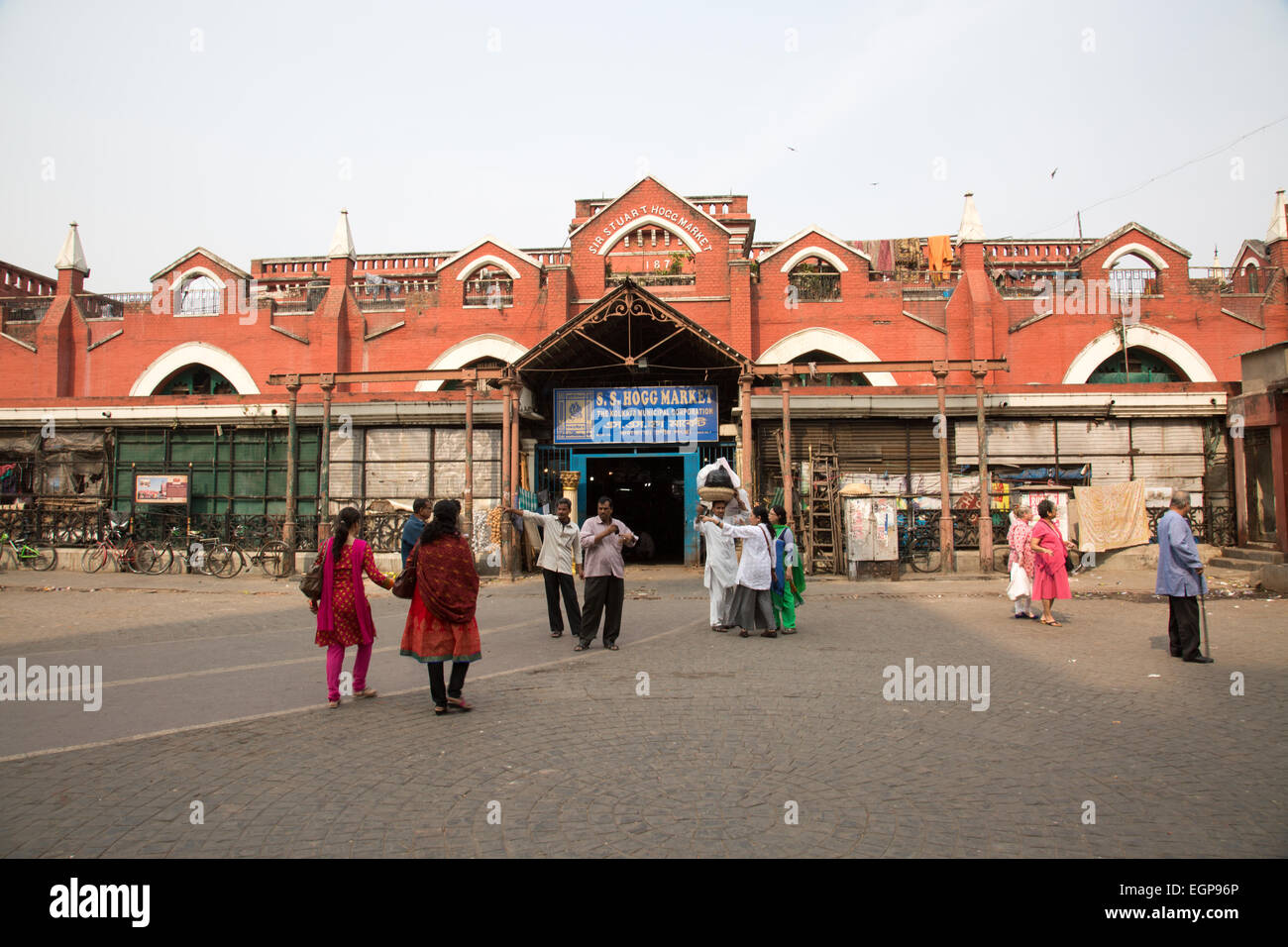 S.S. Hogg Market Stock Photo - Alamy