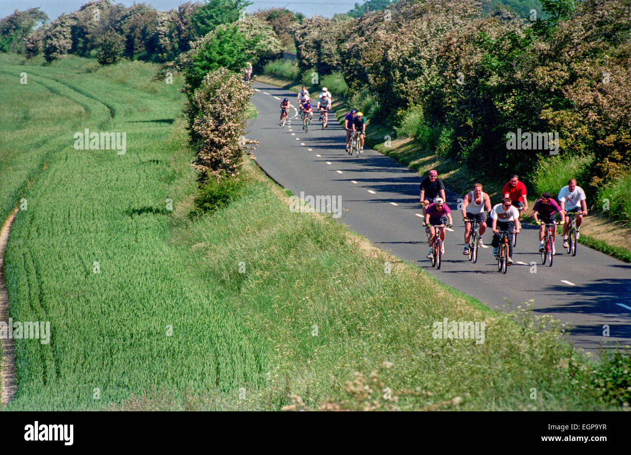 The London to Brighton bike ride reaches the Ditchling to Brighton ...