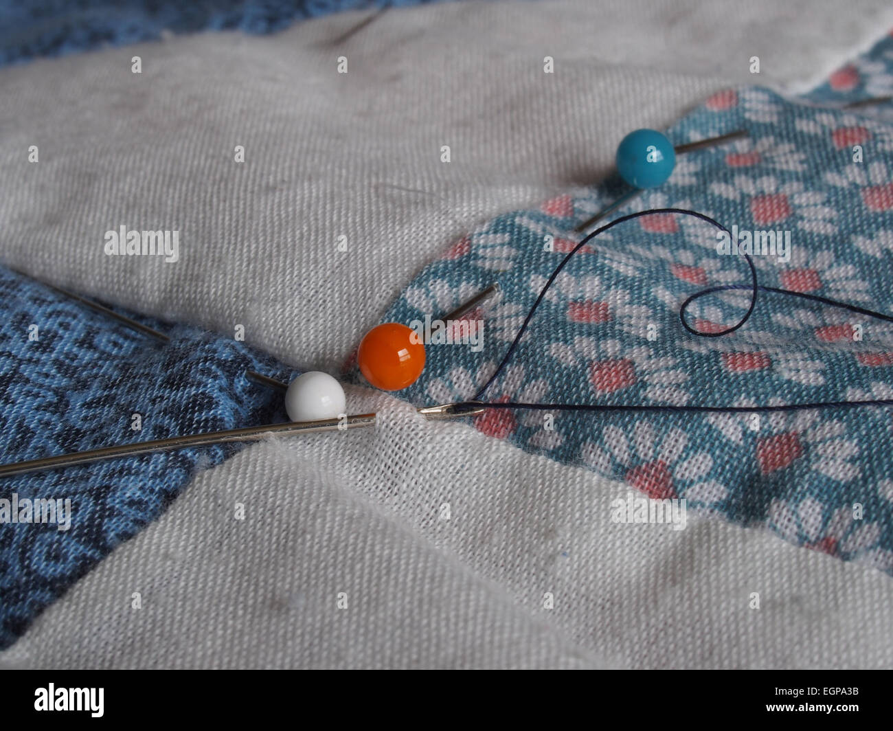 Hand stitching hi-res stock photography and images - Alamy