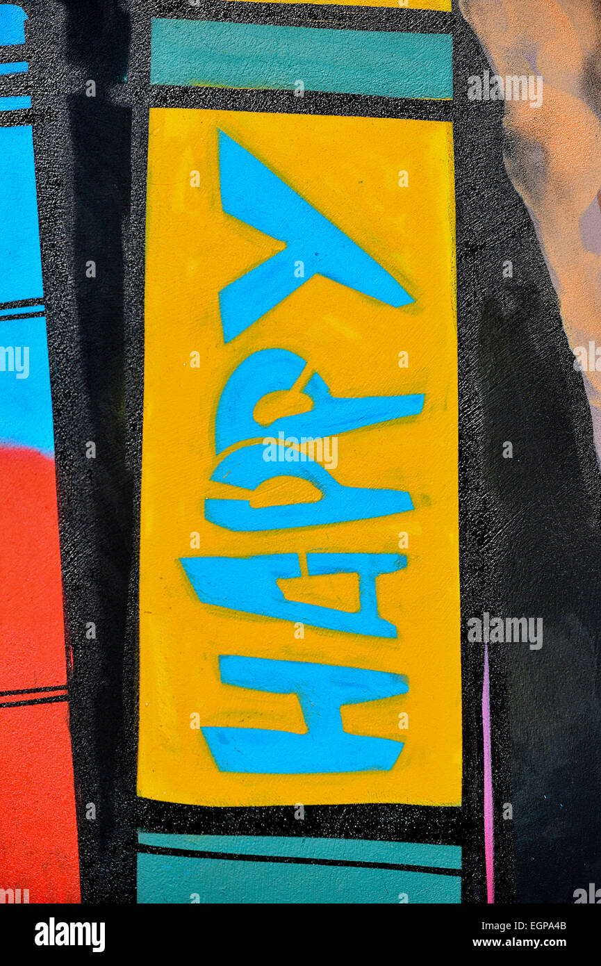 Happy word High Resolution Stock Photography and Images - Alamy