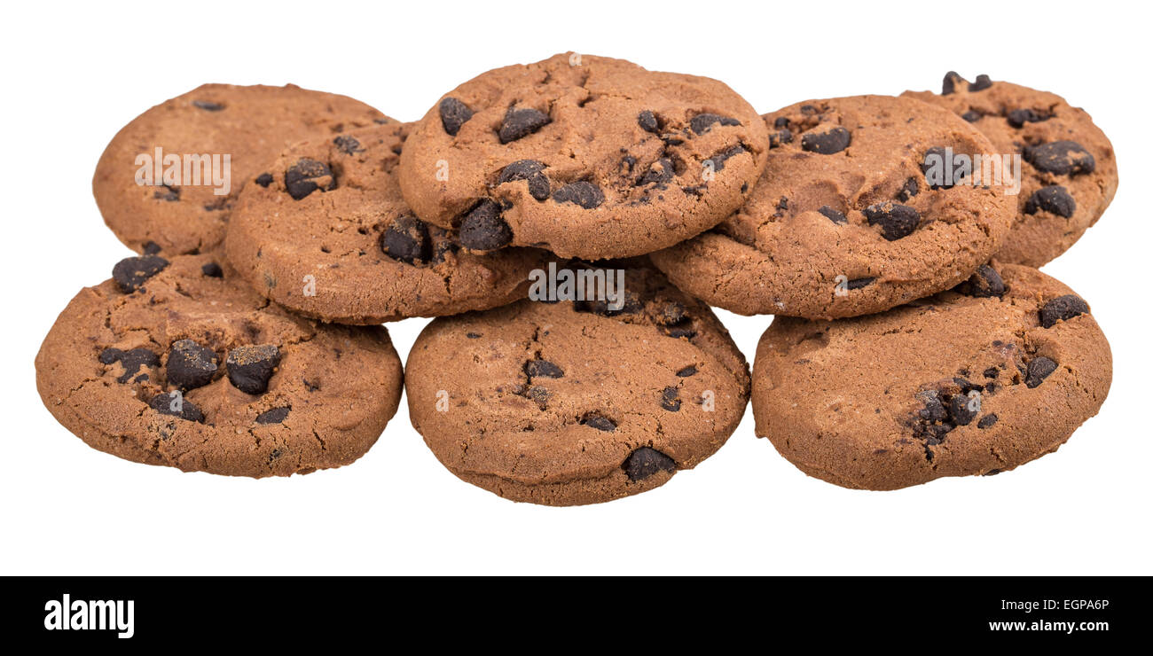 cookies isolated on white background Stock Photo - Alamy