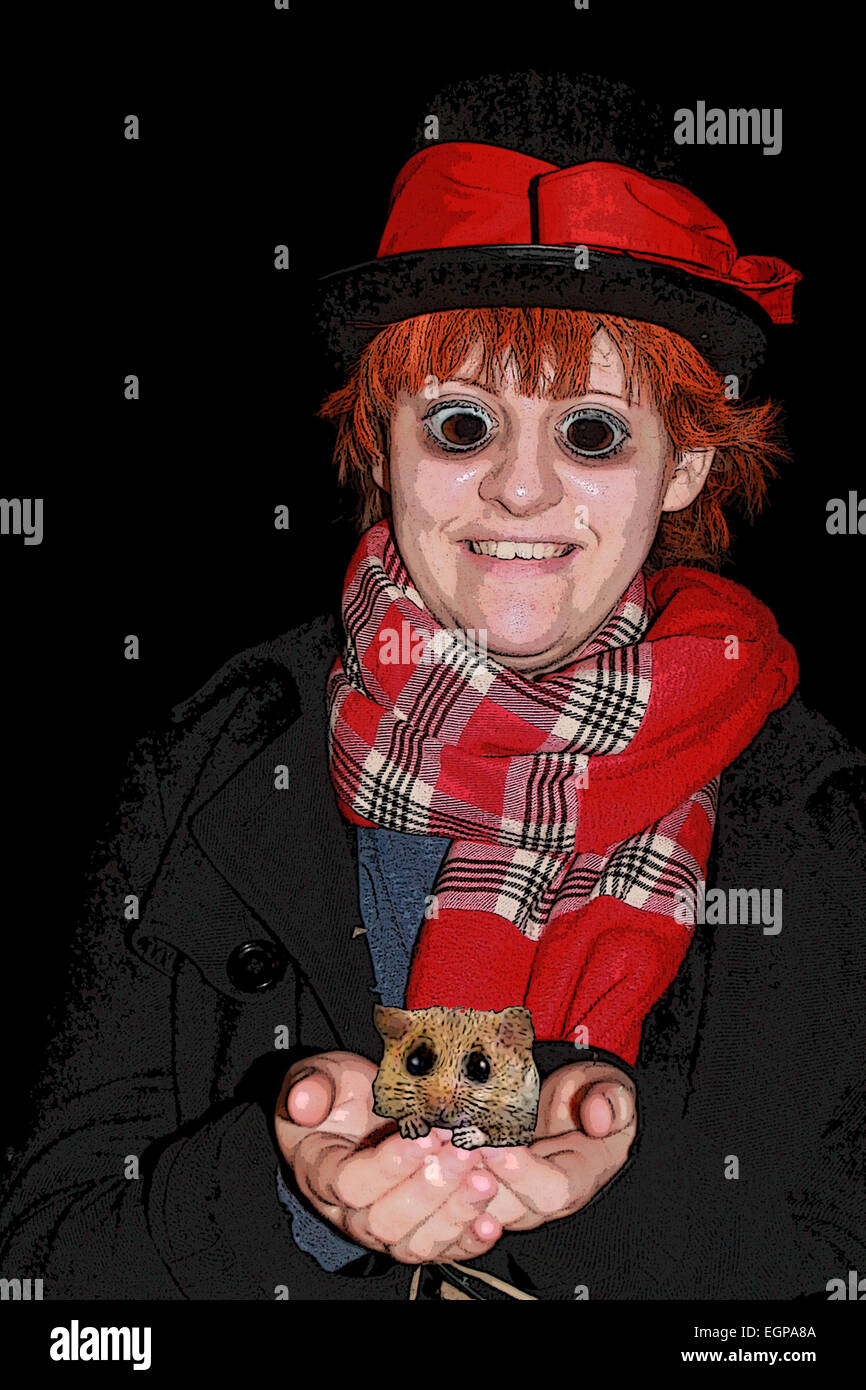 mad hatter, mouse, mad hatter's tea party, fairytale, fiction ...