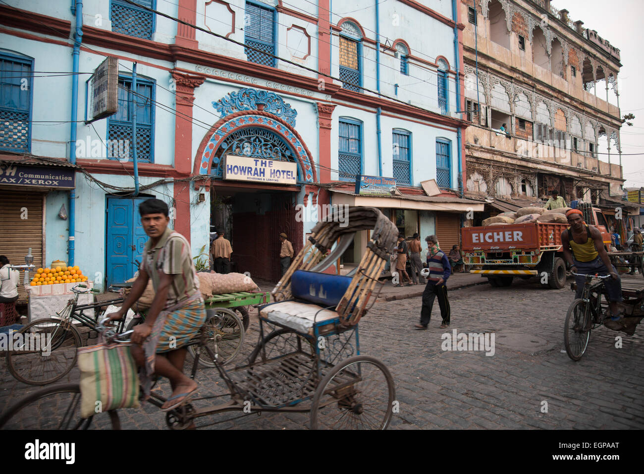 The Howrah Hotel Stock Photo - Alamy