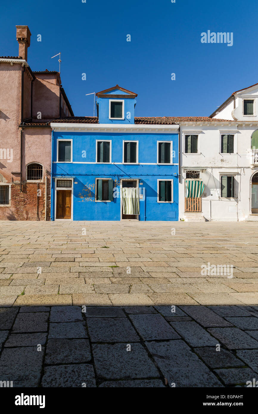 Colorful Traditional Buildings in Burano, Venice Stock Photo - Alamy