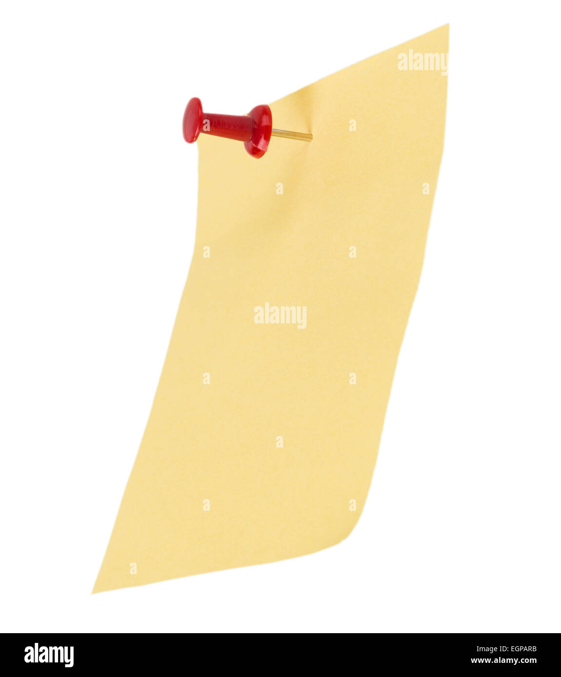 Yellow note paper Stock Photo - Alamy