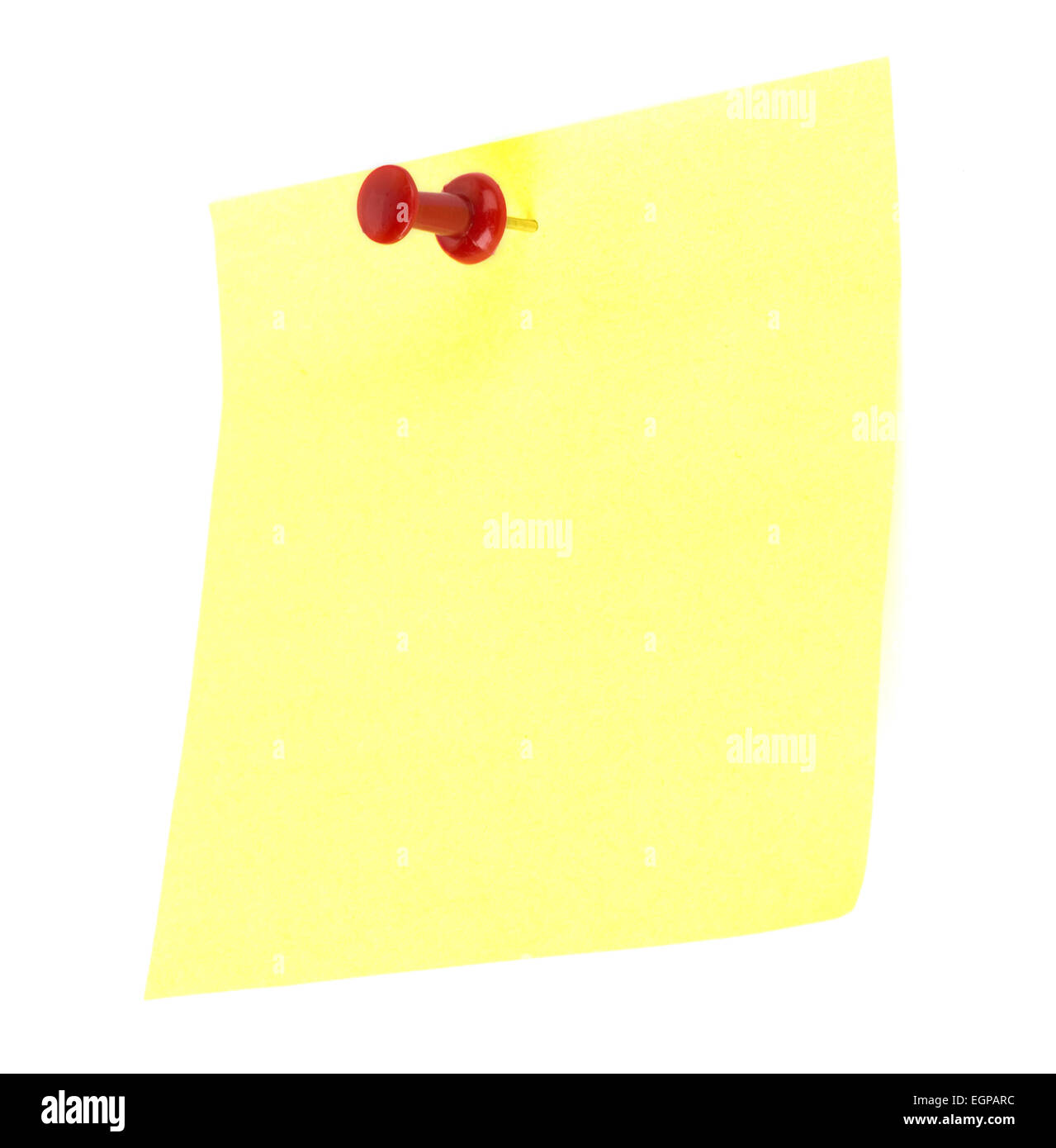 Yellow note paper Stock Photo - Alamy