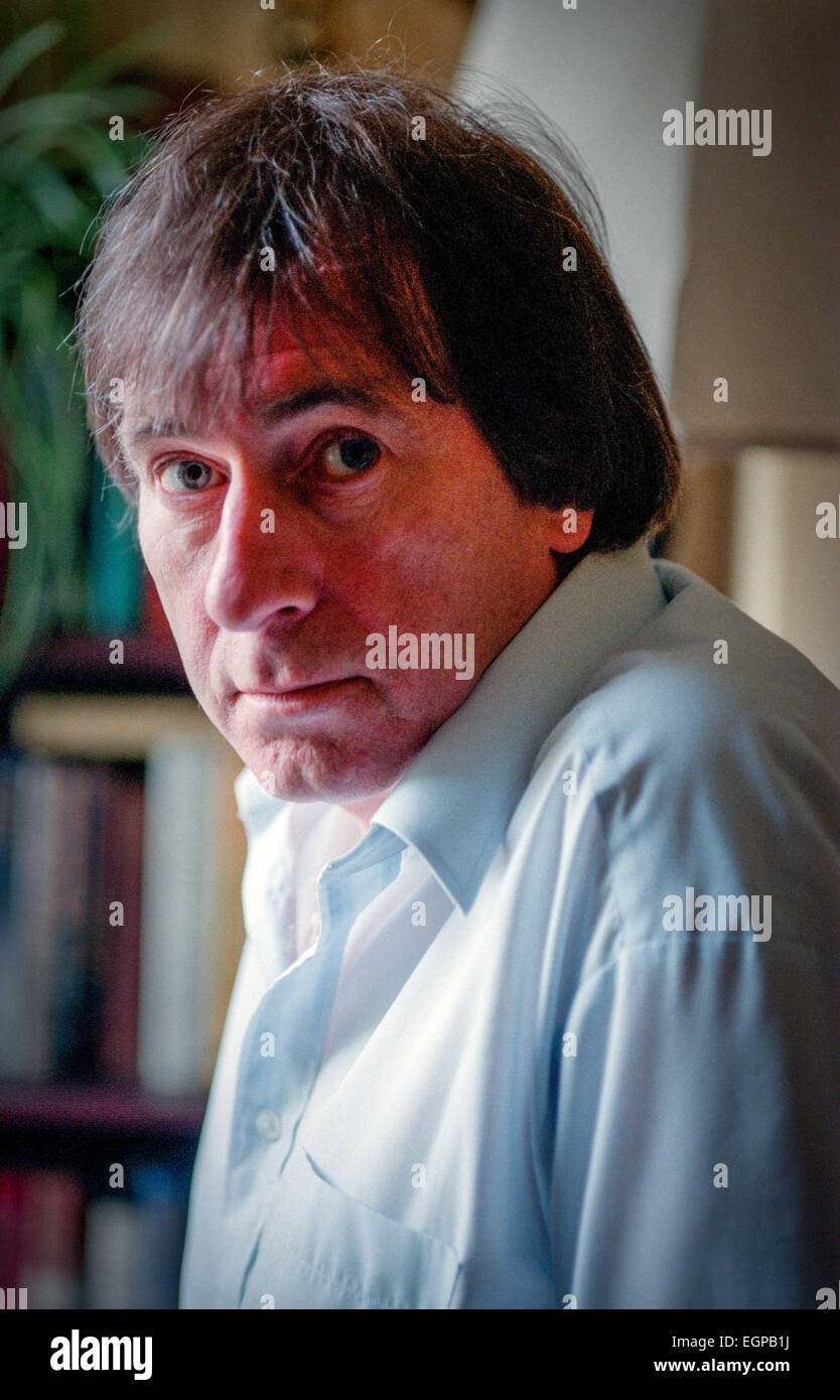 Author Christopher Priest at home in Hastings Stock Photo - Alamy