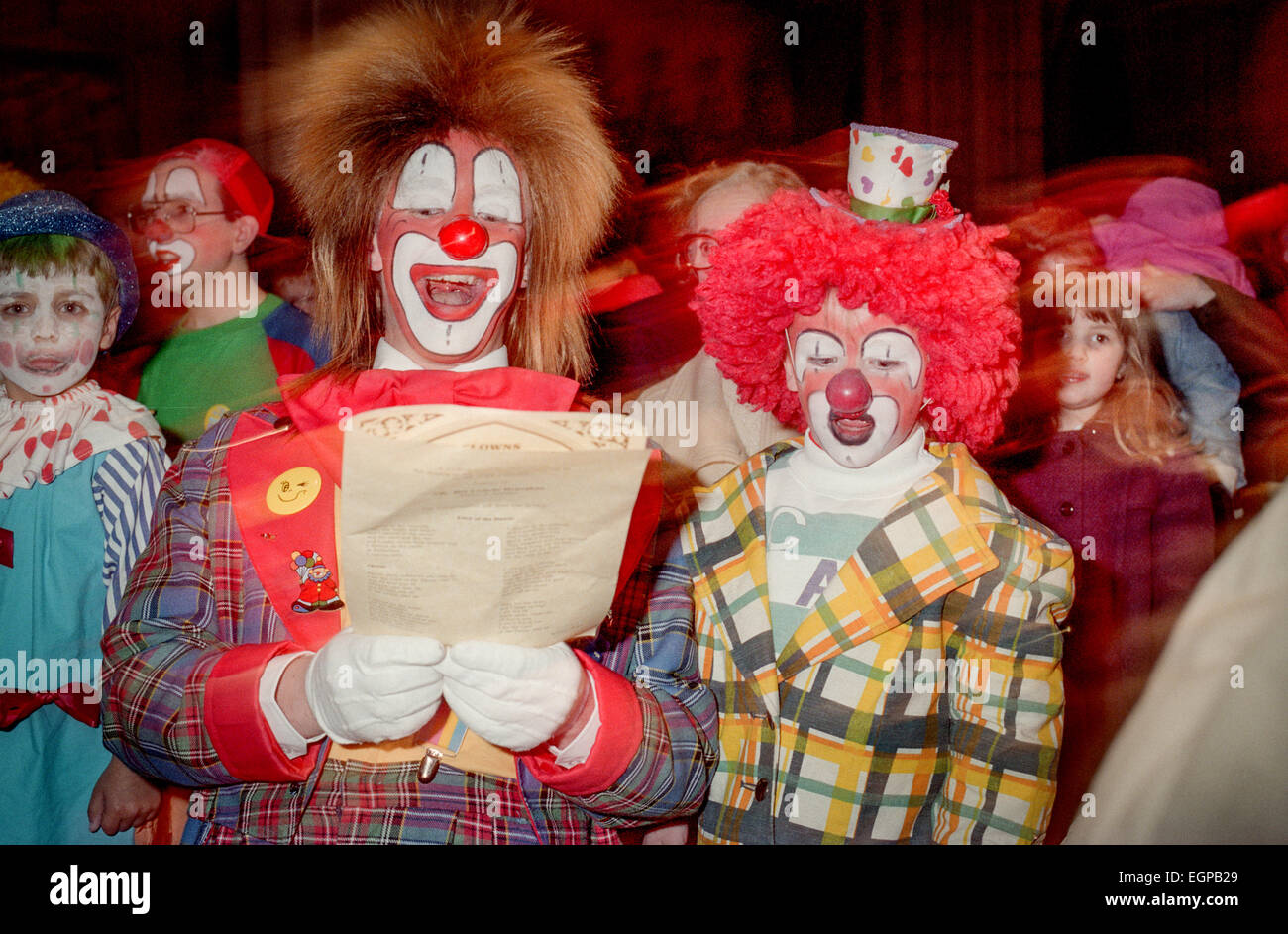 Clowns mass hi-res stock photography and images - Alamy
