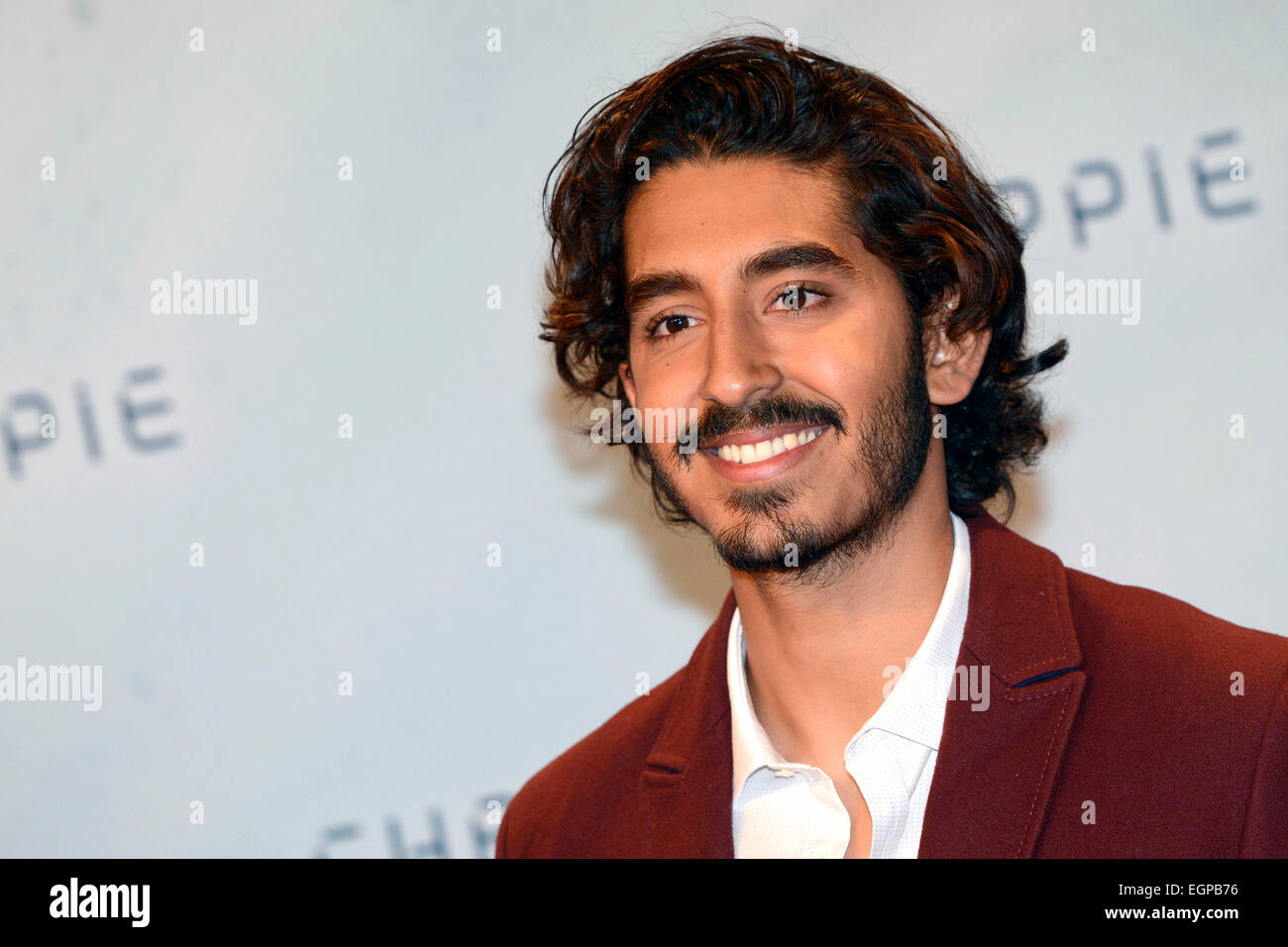 Dev Patel at the Fan-Event for the film 'Chappie' in the Mall of Berlin ...