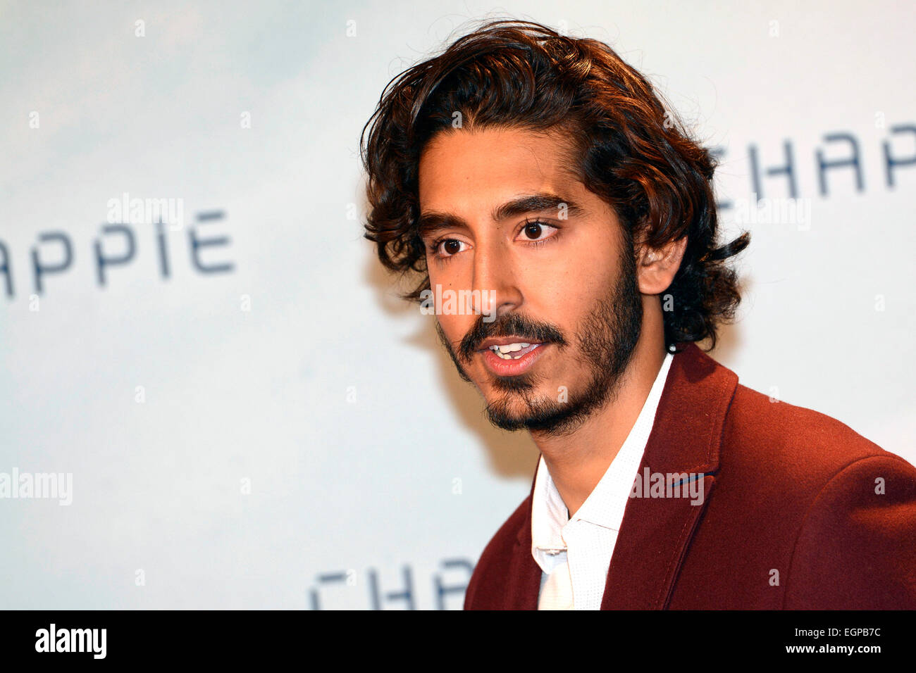Dev Patel at the Fan-Event for the film 'Chappie' in the Mall of Berlin ...