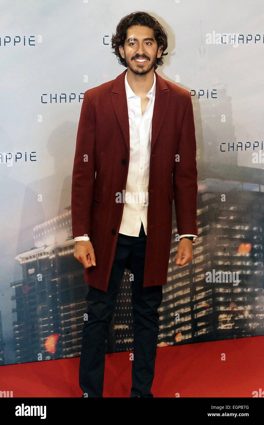 Dev Patel at the Fan-Event for the film 'Chappie' in the Mall of Berlin ...