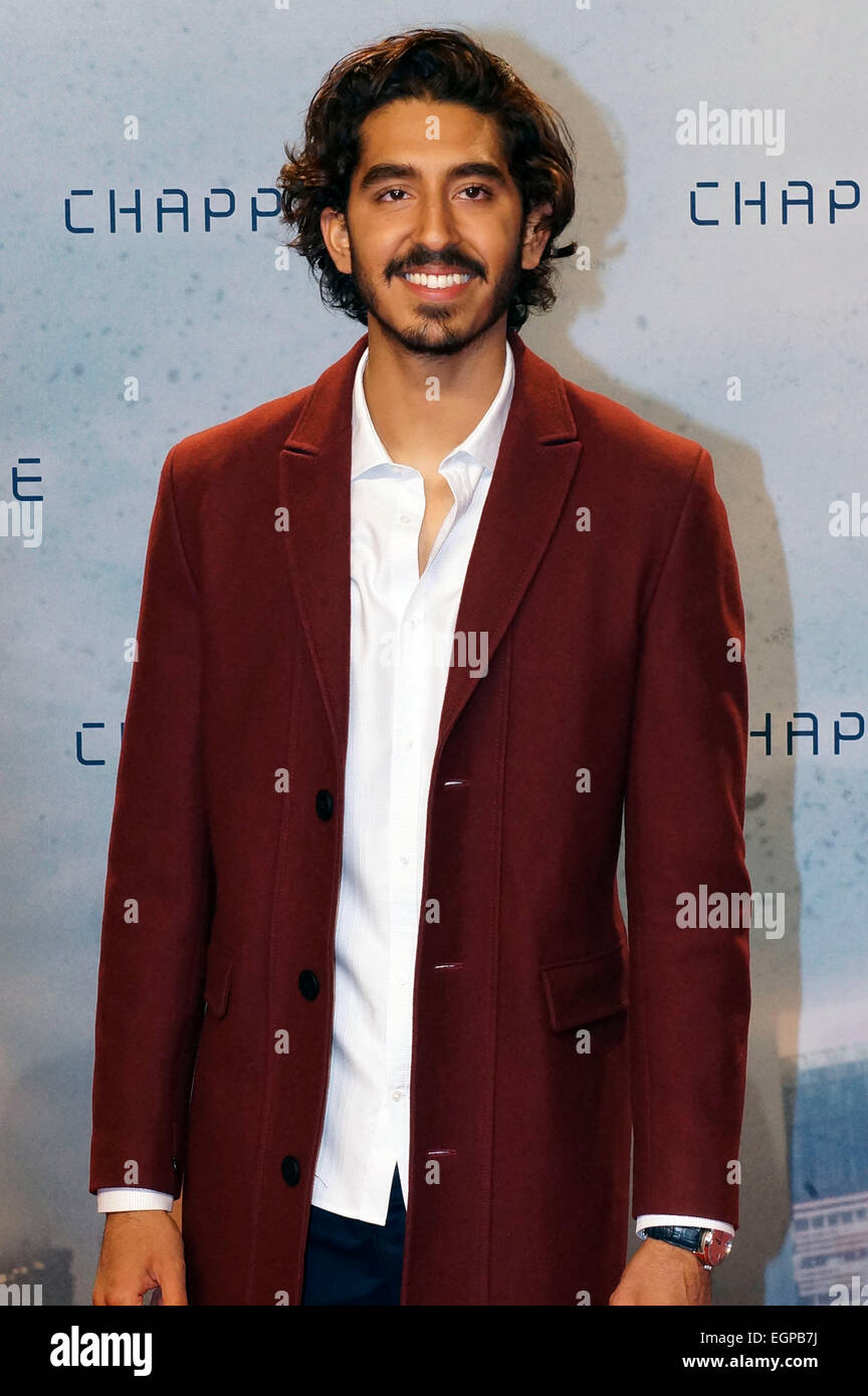Dev Patel at the Fan-Event for the film 'Chappie' in the Mall of Berlin ...