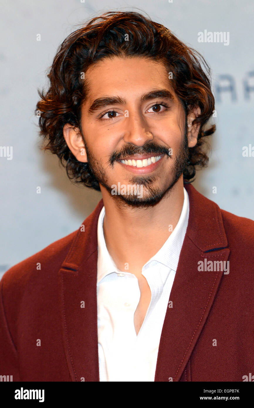 Dev Patel at the Fan-Event for the film 'Chappie' in the Mall of Berlin ...