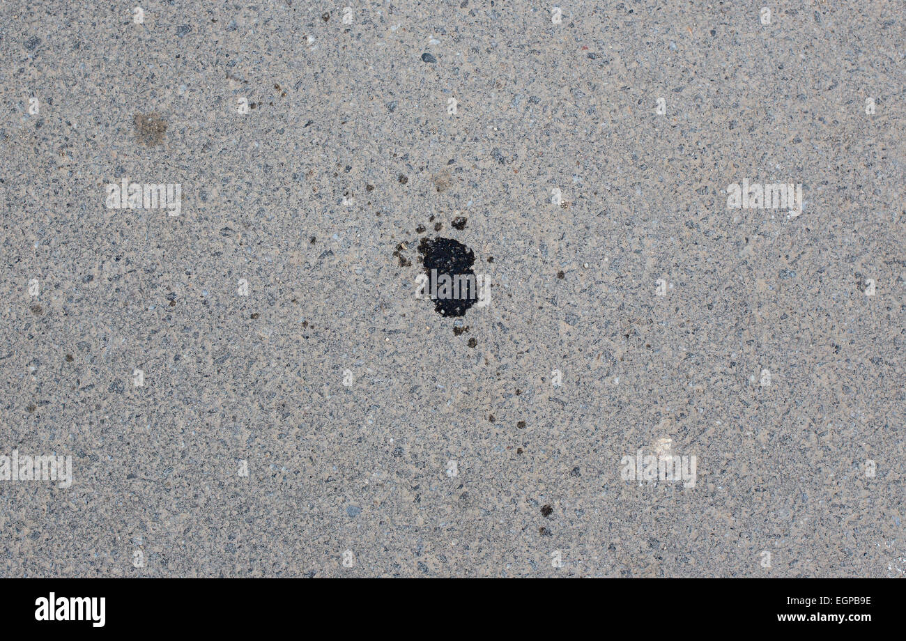 asphalt with engine oil stains background Stock Photo - Alamy