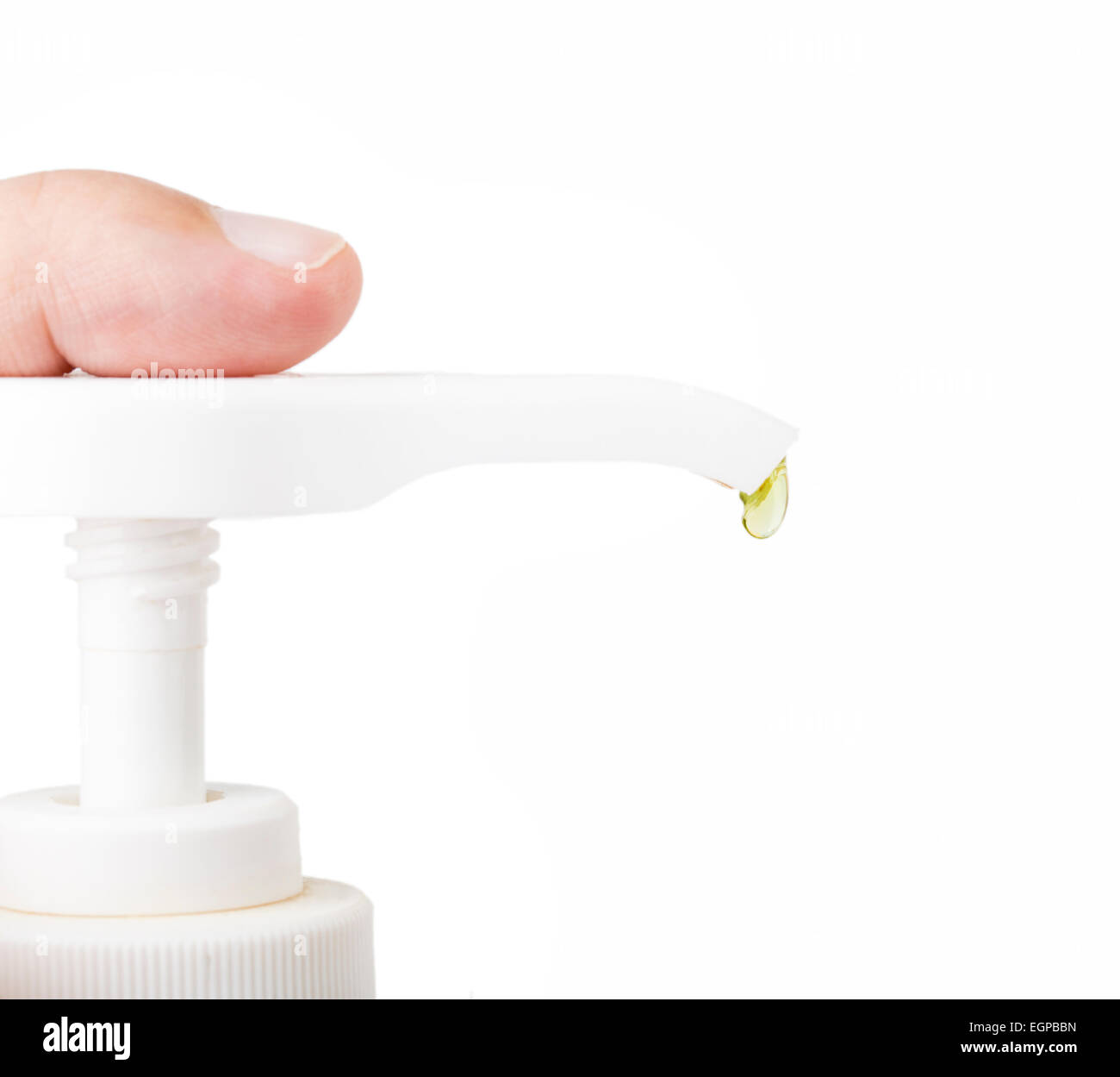 hand soap isolated on white background Stock Photo - Alamy