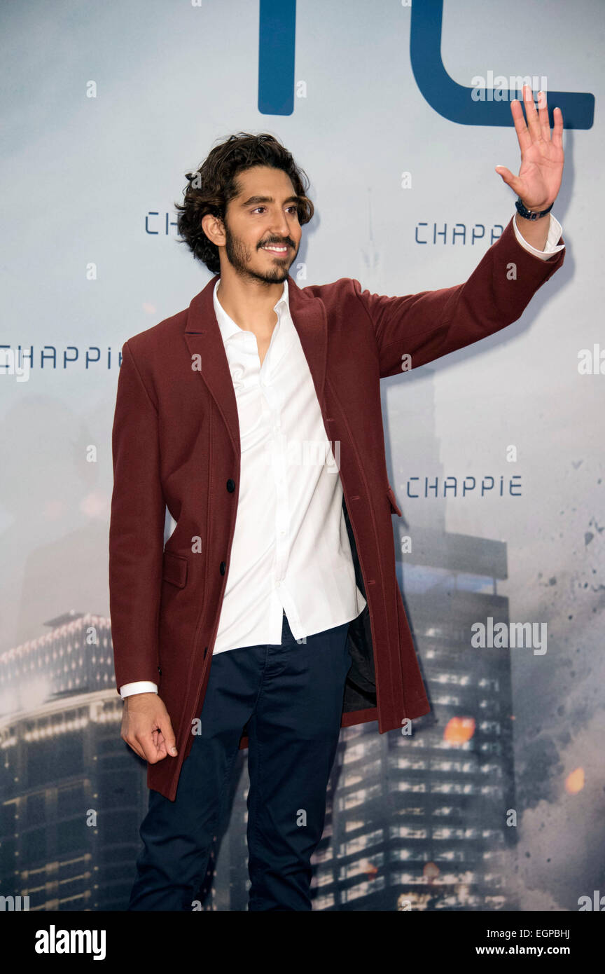 Dev Patel at the Fan-Event for the film 'Chappie' in the Mall of Berlin ...