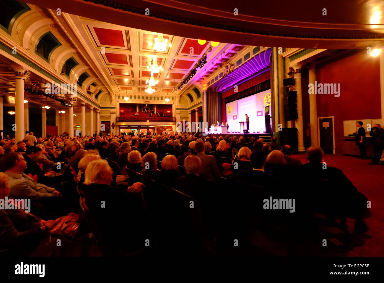Margate, UK. 28th February, 2015. General scenes at Ukip Conference ...