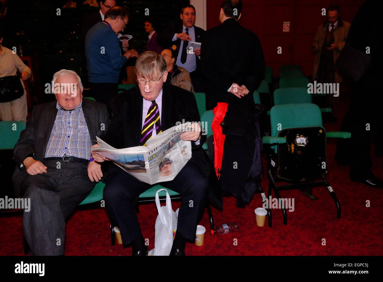 Margate, UK. 28th February, 2015. General scenes at Ukip Conference ...