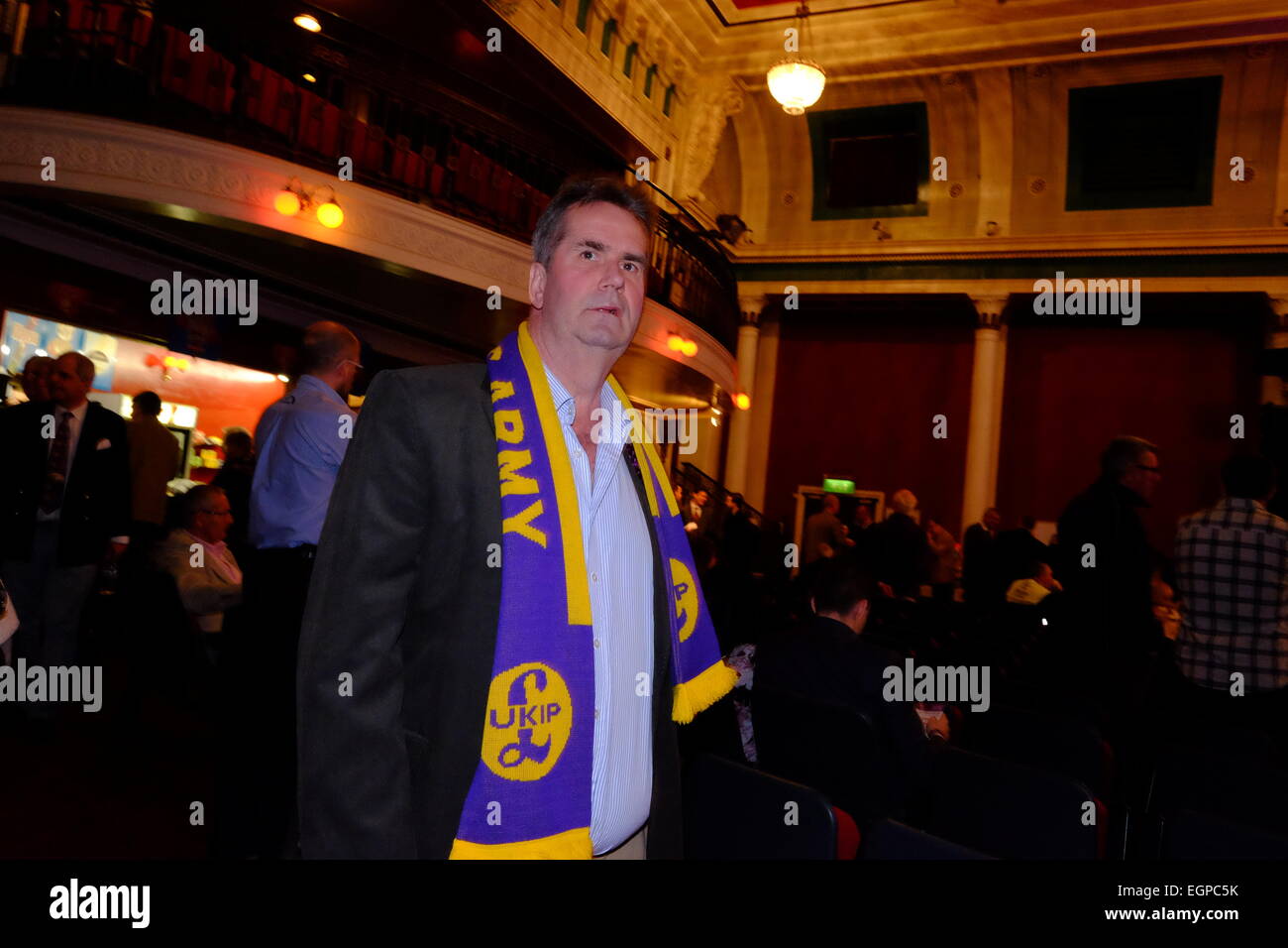 Margate, UK. 28th February, 2015. General scenes at Ukip Conference ...