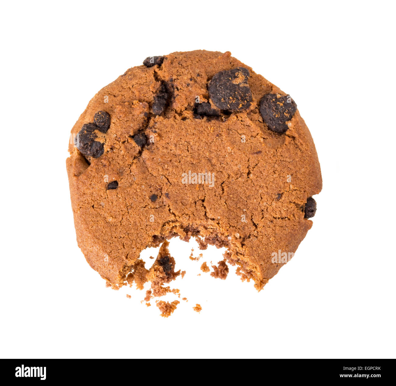 cookies bite isolated on white background Stock Photo - Alamy