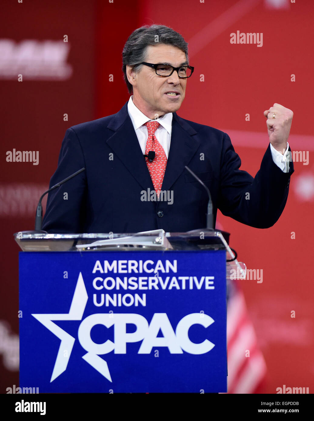Former Governor Rick Perry (Republican of Texas) speaks at the ...