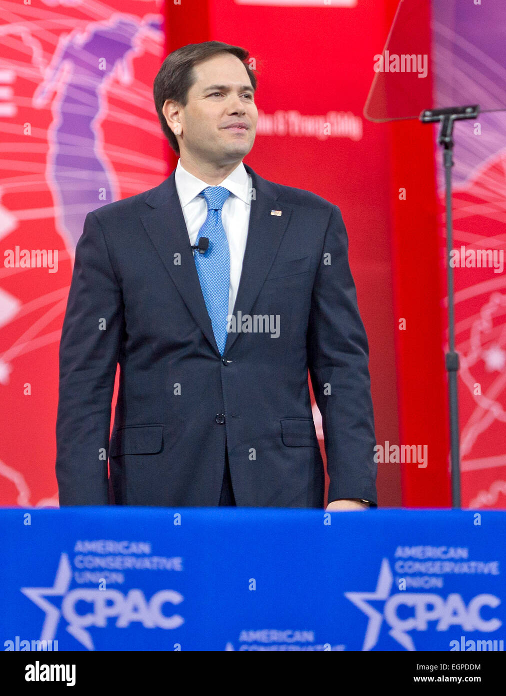United States Senator Marco Rubio (Republican of Florida) speaks at the ...