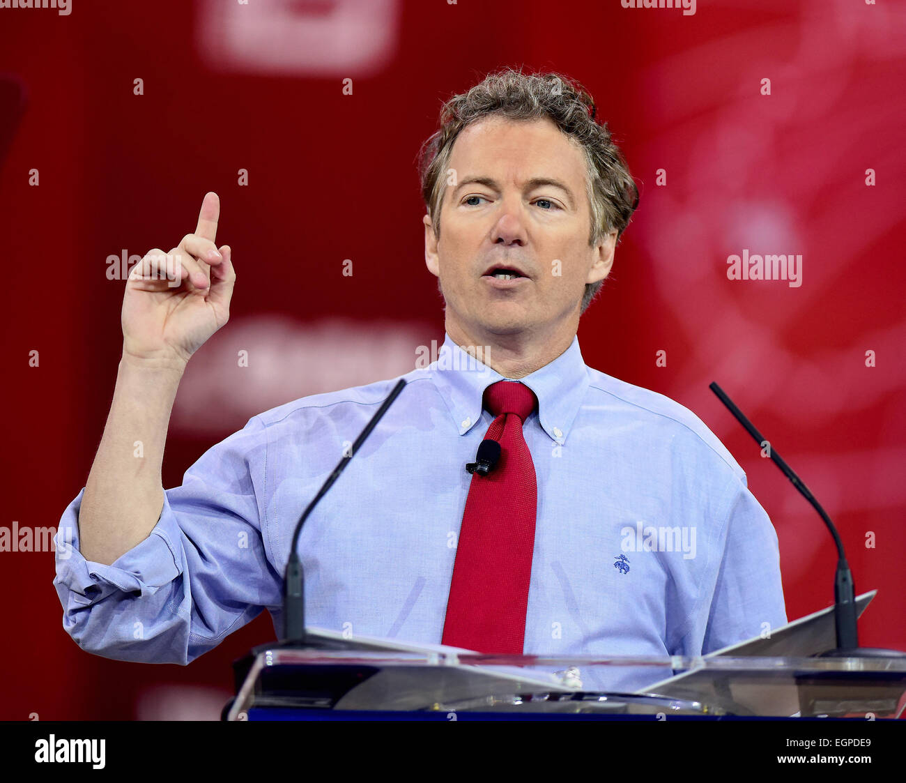 United States Senator Rand Paul (Republican of Kentucky) speaks at the ...