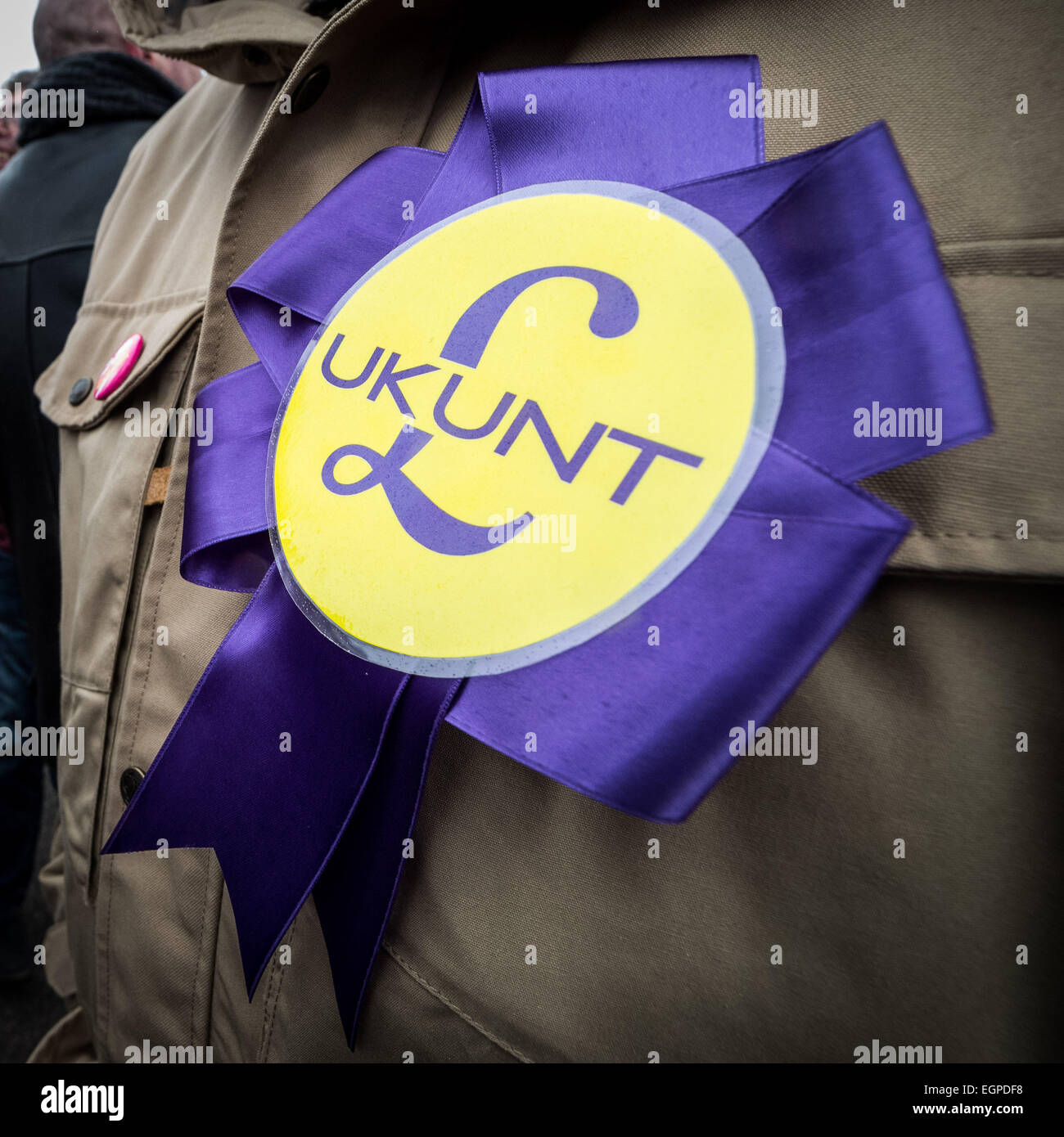 Kent, UK. 28th Feb, 2015. Anti-UKIP Protest March in Margate Credit ...