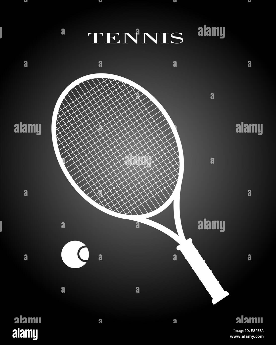 Racket Black and White Stock Photos & Images - Alamy