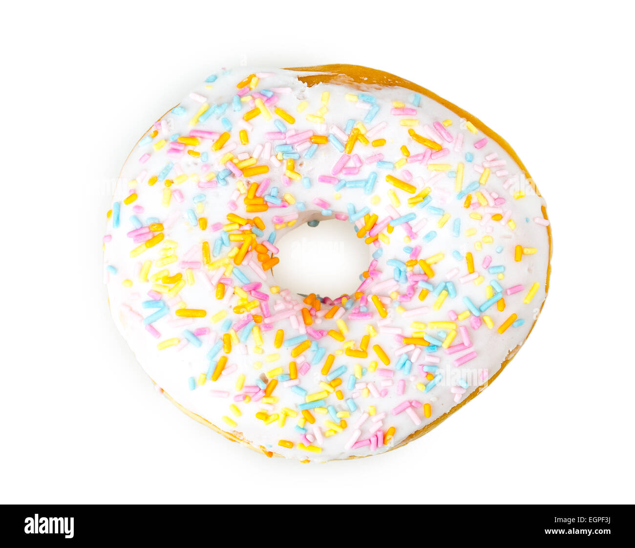 donut isolated on white background Stock Photo - Alamy