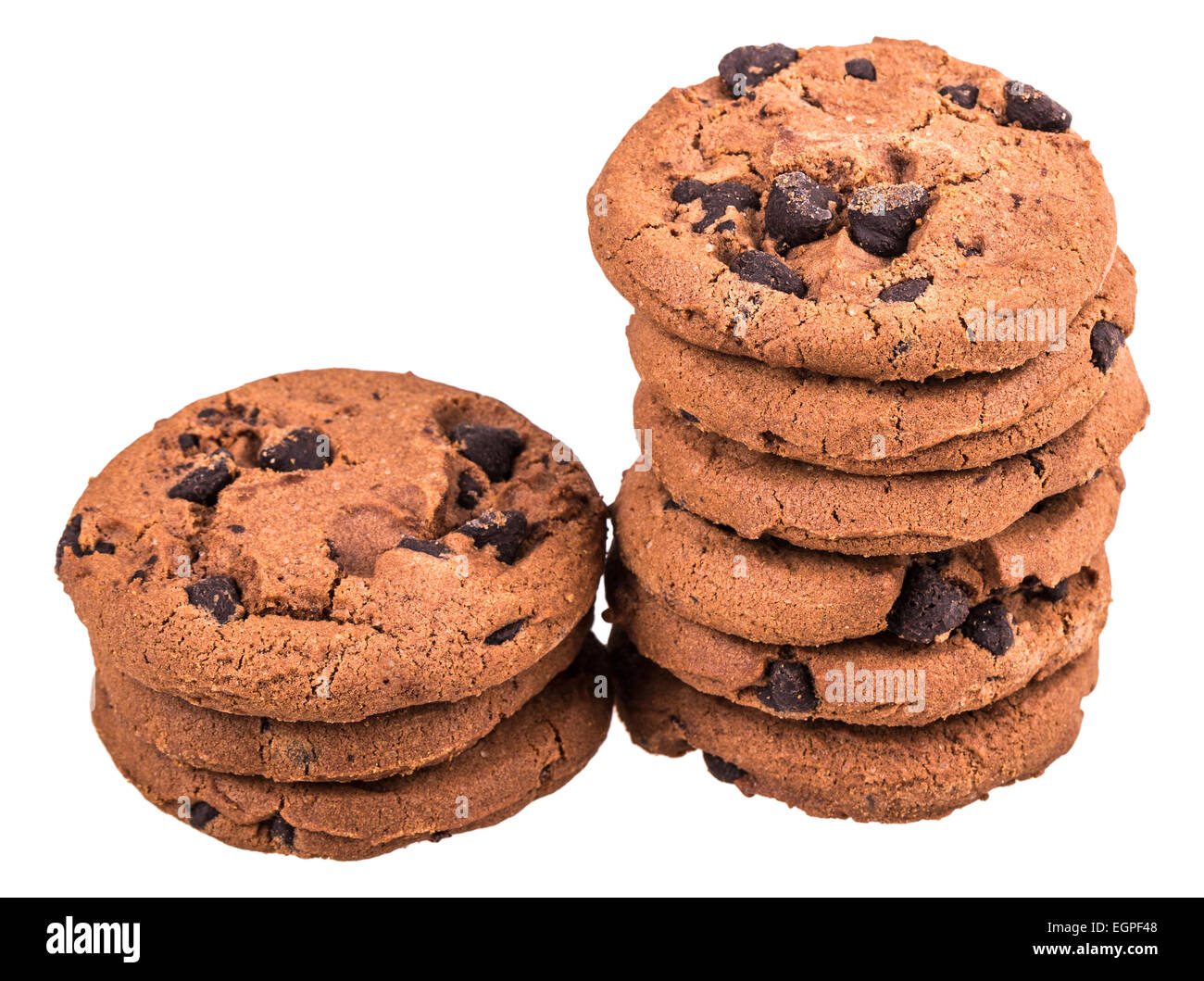 cookie Isolated on white background Stock Photo - Alamy
