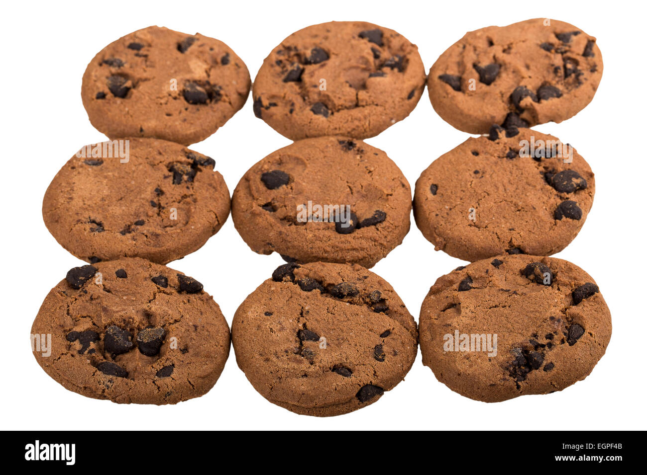cookie Isolated on white background Stock Photo - Alamy